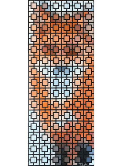 Justin Blayney: Contemporary Canadian Artist, Optical Art, Art for Sale